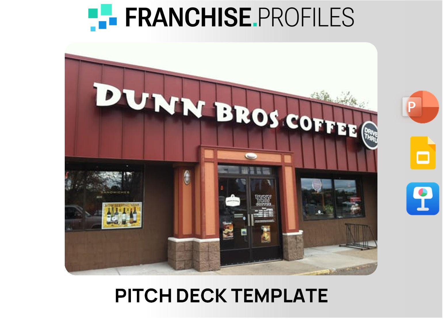 Dunn Brothers Coffee Franchise Pitch Deck Template – Franchisesbiz.com
