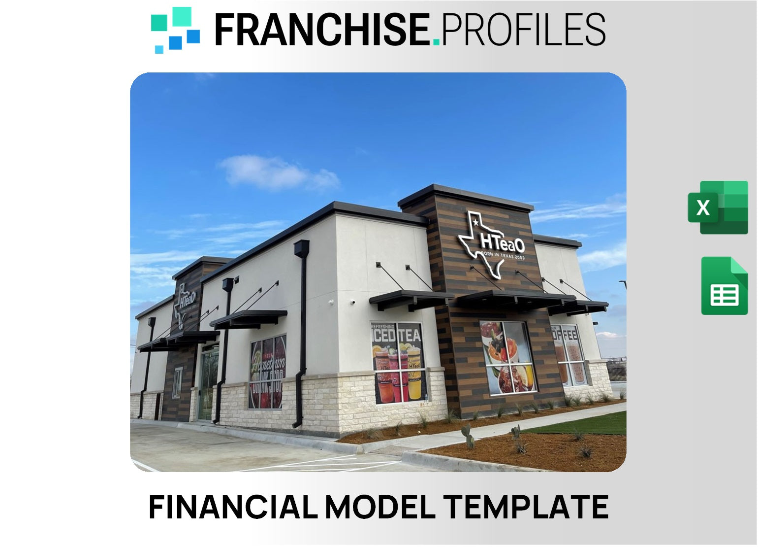 HTeaO Franchise Financial Model Template – Franchisesbiz.com