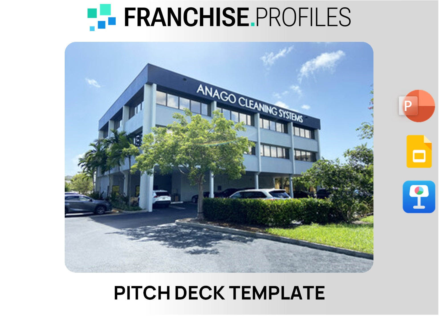 Anago Franchise Pitch Deck Template – Franchisesbiz.com