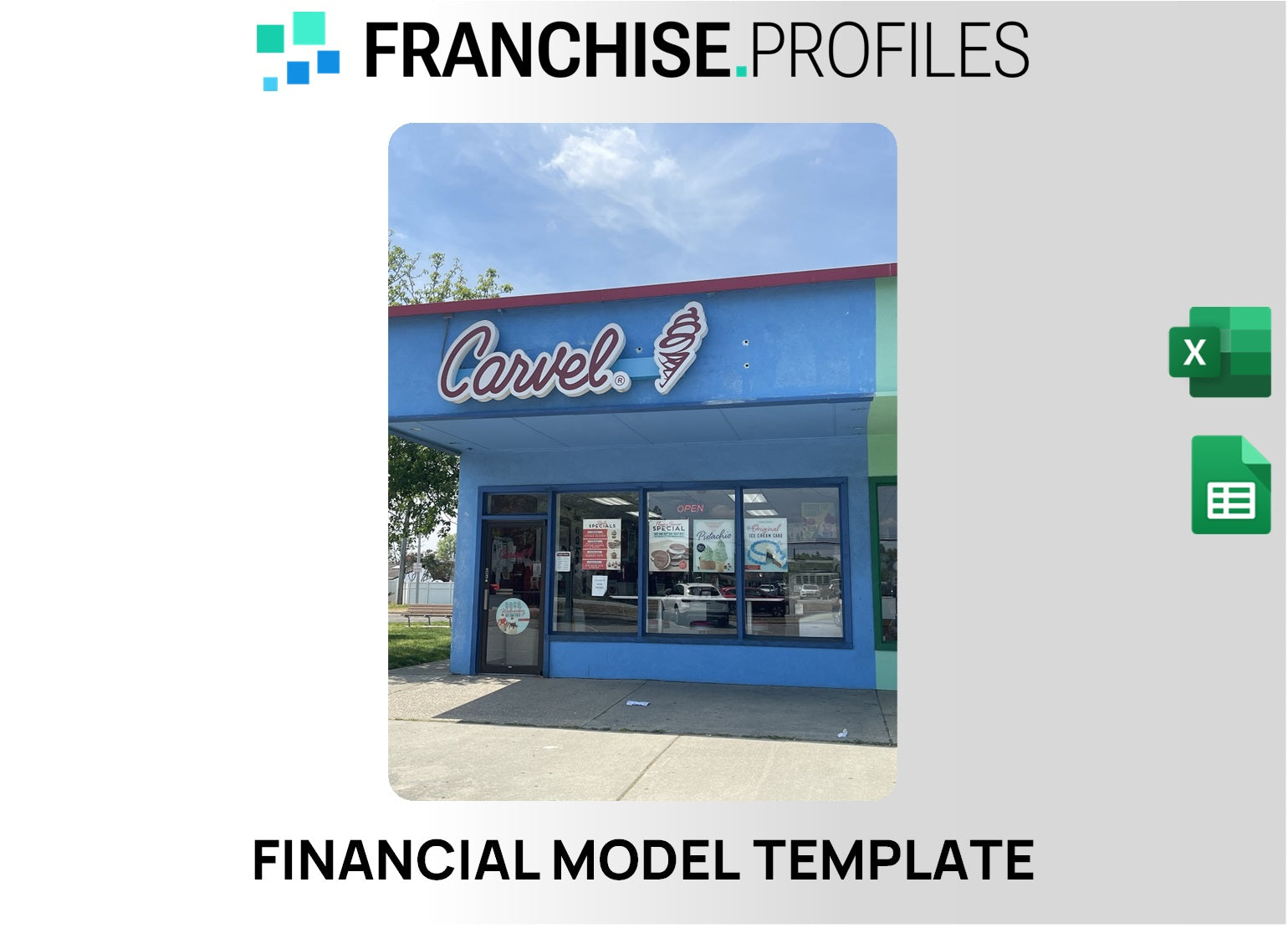 Carvel Franchise Financial Model Template – Franchisesbiz.com