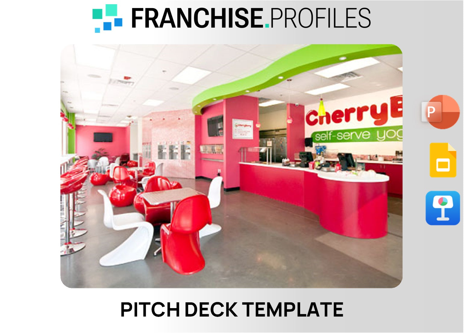 Cherry Berry self-serve Yogurt bar Franchise Pitch Deck Template ...