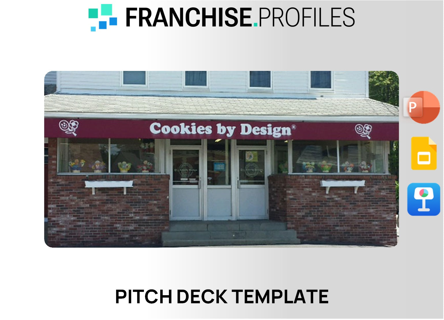 Cookies by Design Franchise Pitch Deck Template – Franchisesbiz.com