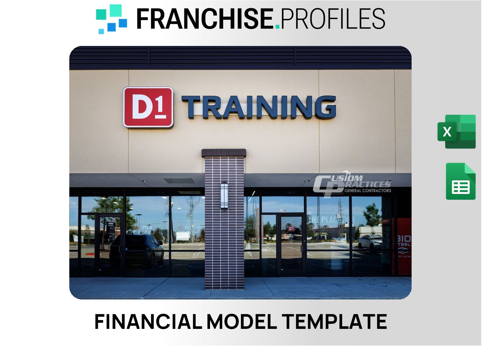 D1 Franchise Financial Model Template – Franchisesbiz.com