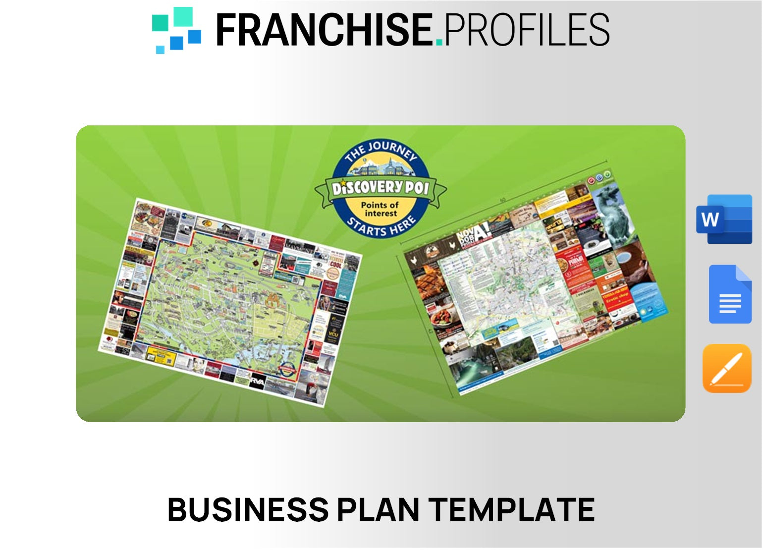 Discovery Map Franchise Business Plan Template – Franchisesbiz.com