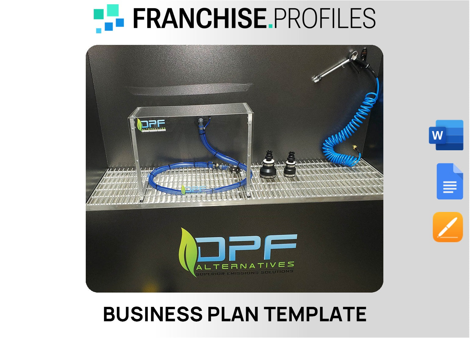 DPF Alternatives Franchise Business Plan Template – Franchisesbiz.com