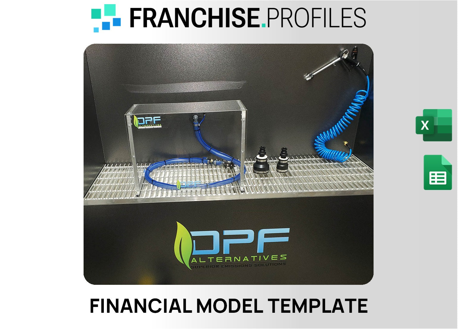 DPF Alternatives Franchise Financial Model Template – Franchisesbiz.com