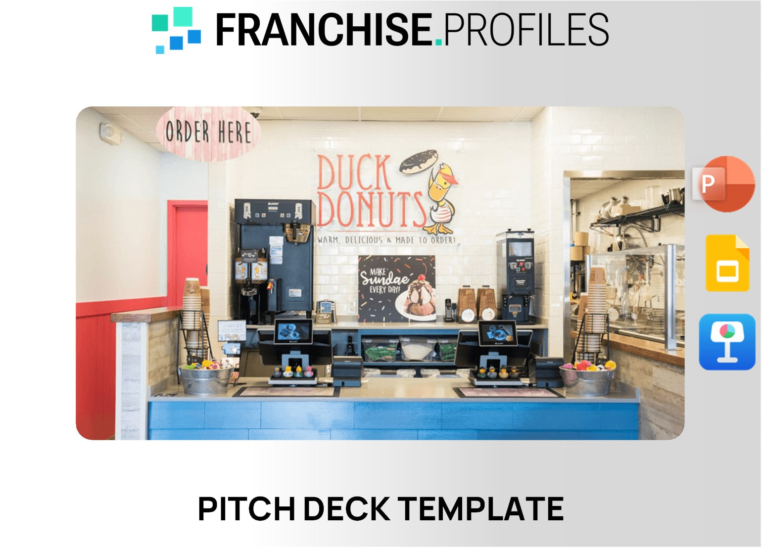 Duck Donuts Franchise Pitch Deck Template – Franchisesbiz.com