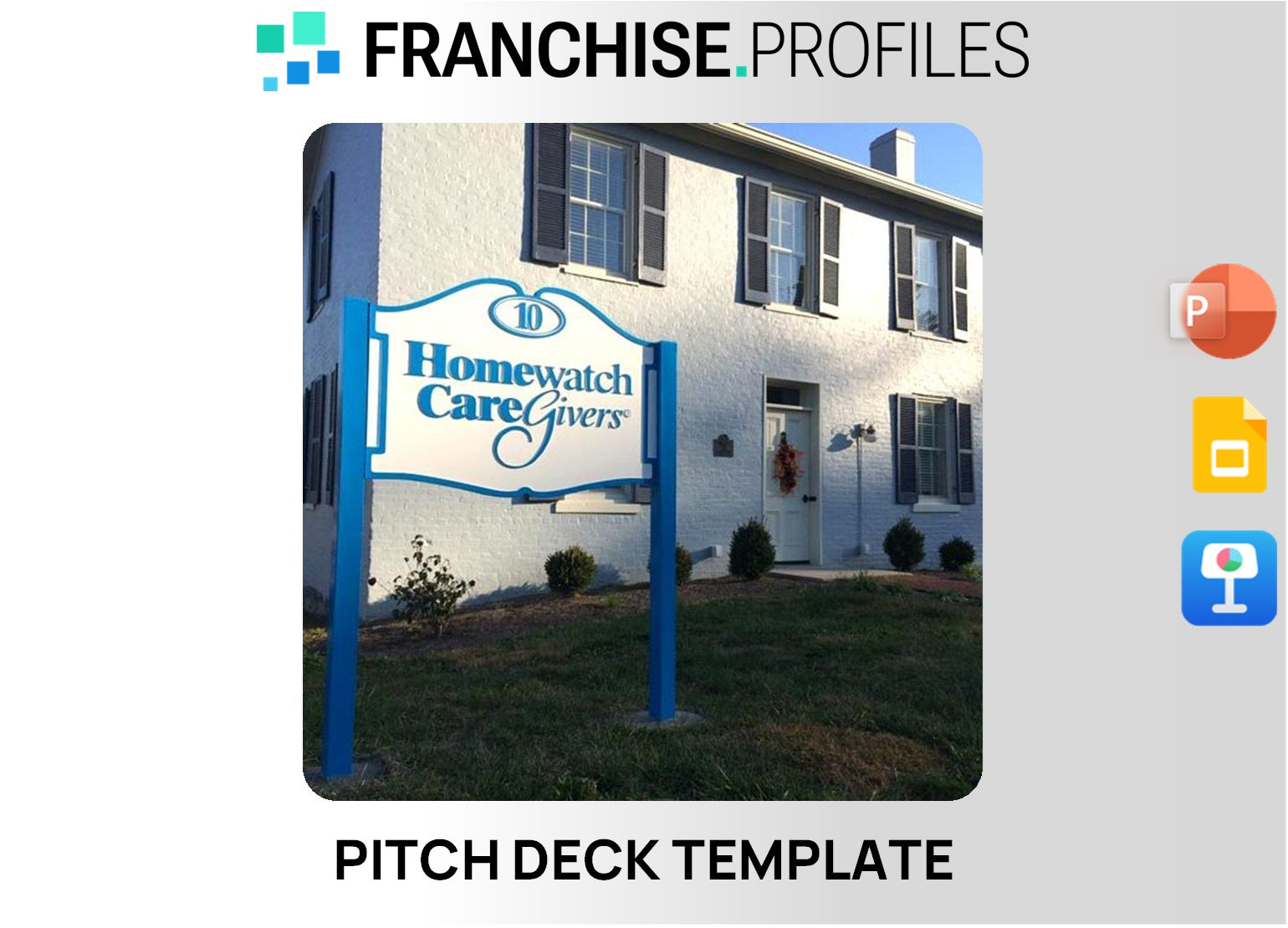 Homewatch CareGivers Franchise Pitch Deck Template – Franchisesbiz.com