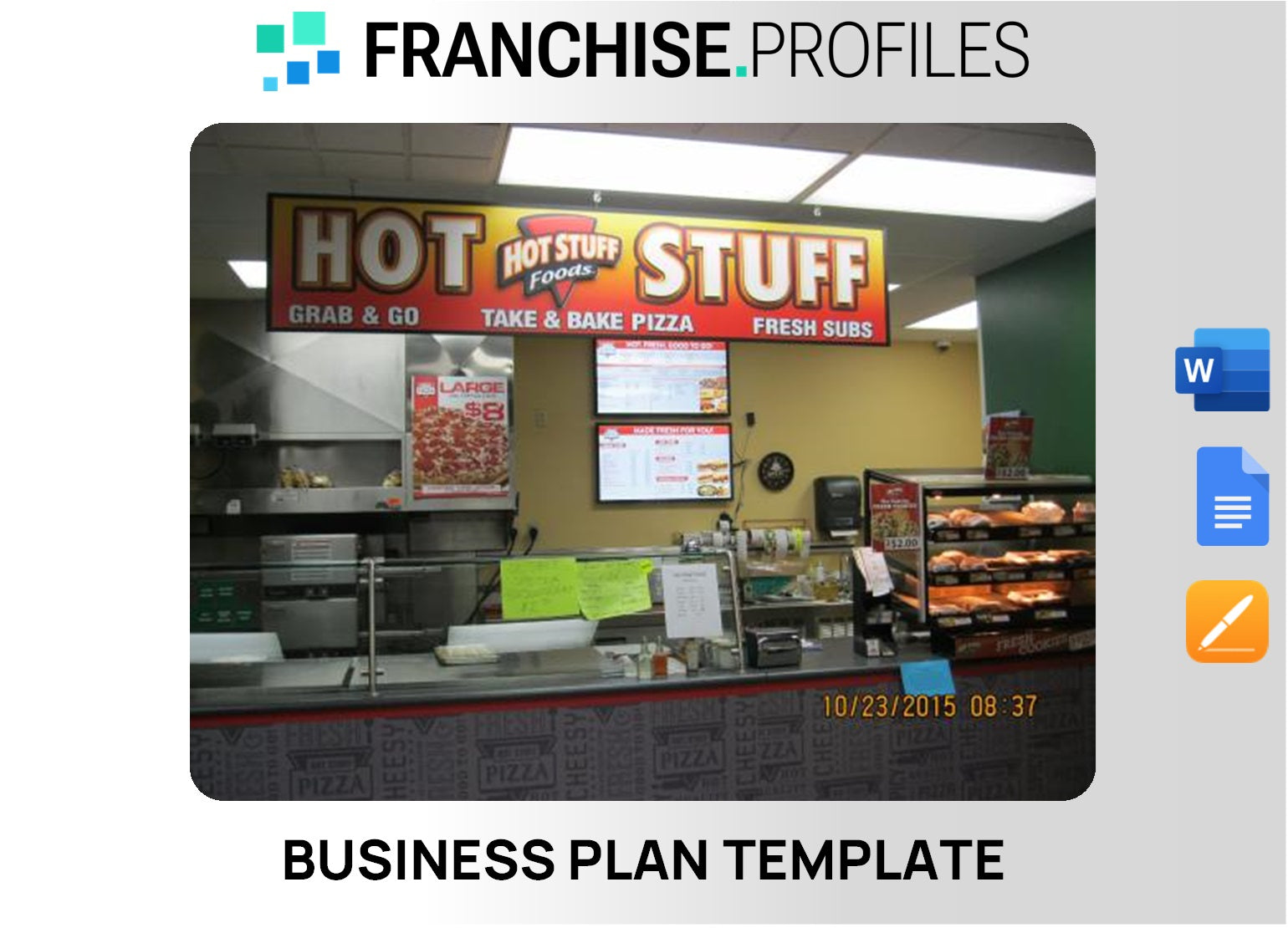 Hot Stuff Pizza Franchise Business Plan Template – Franchisesbiz.com