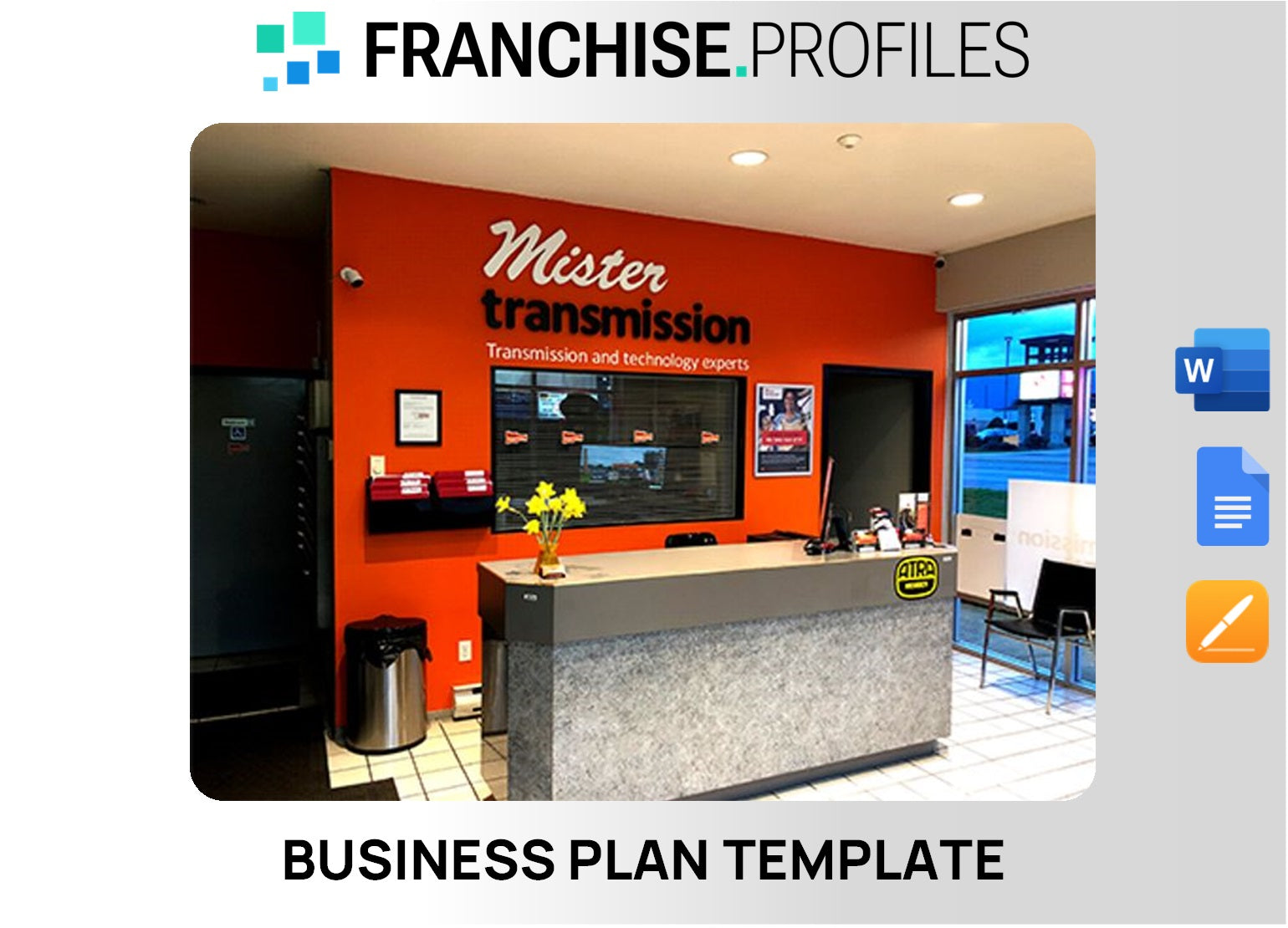 Mr. Transmission Franchise Business Plan Template – Franchisesbiz.com