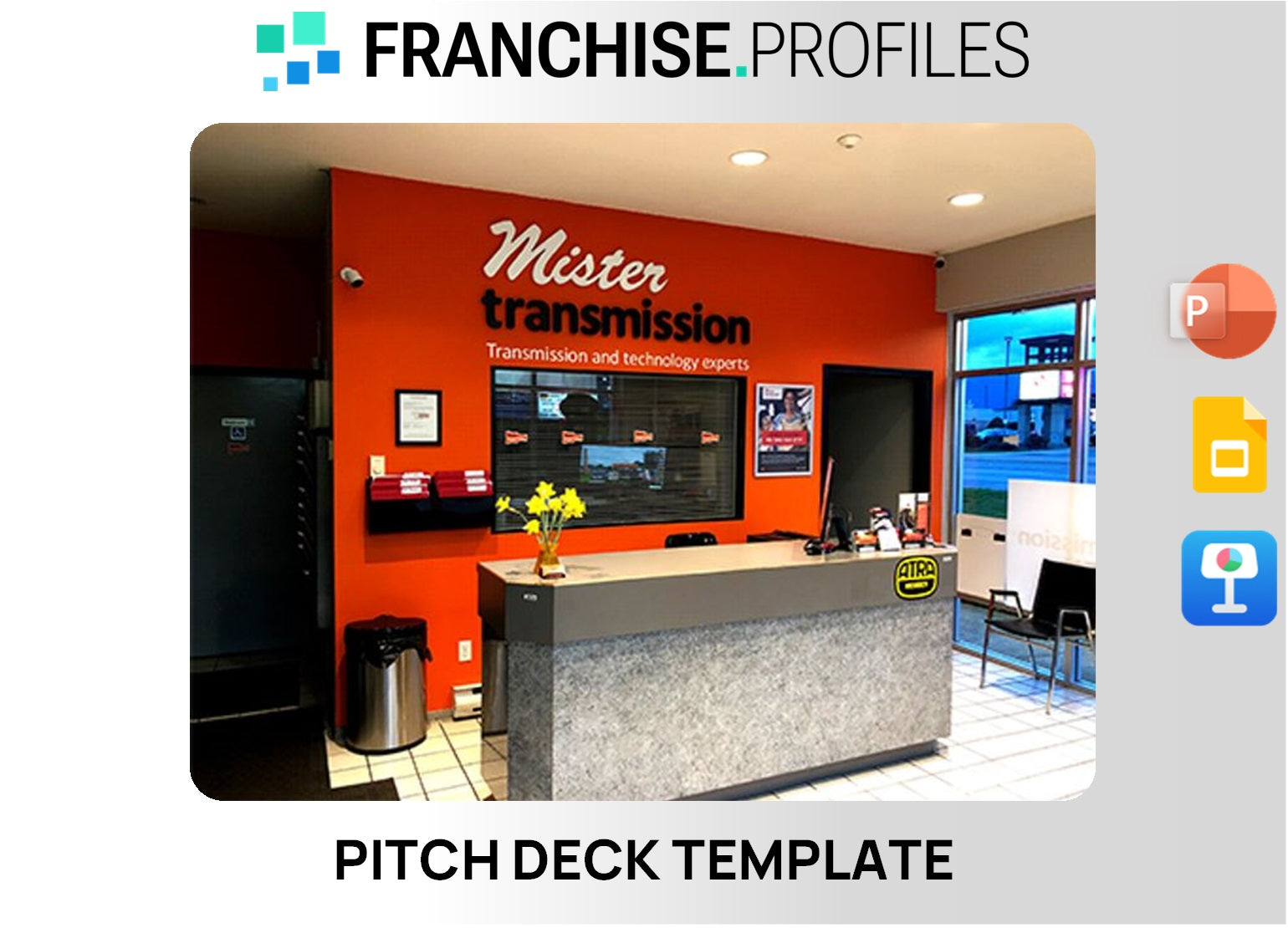 Mr. Transmission Franchise Pitch Deck Template – Franchisesbiz.com
