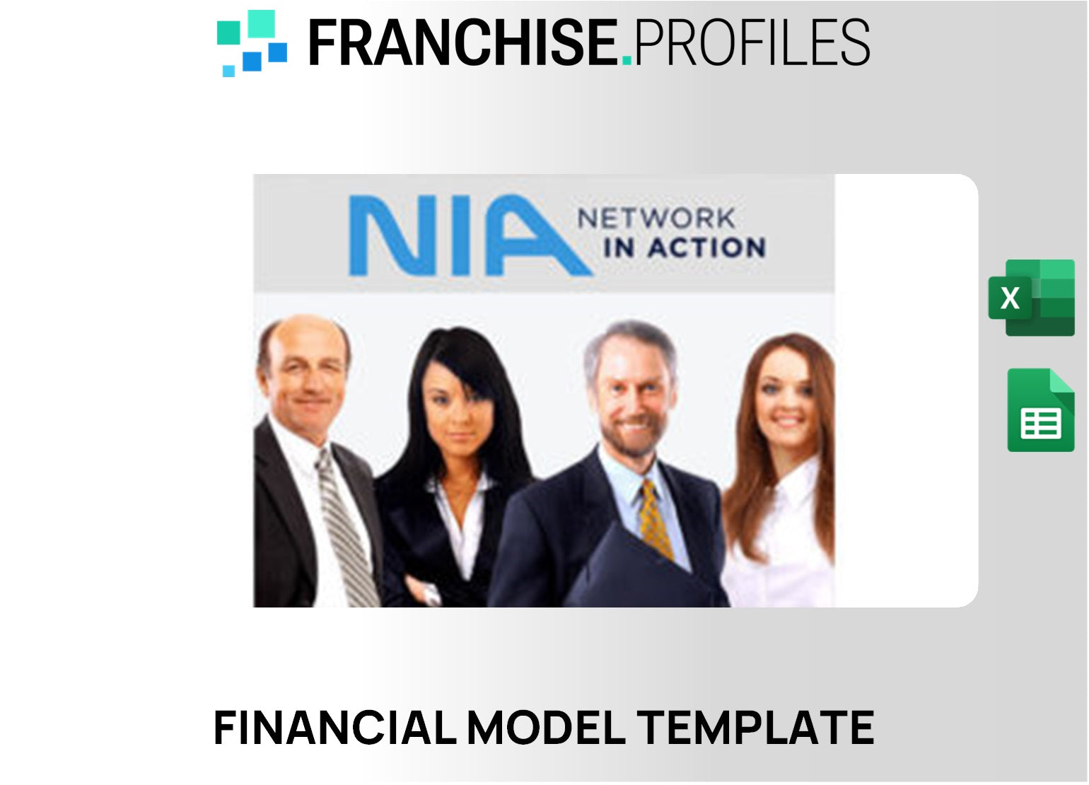 Network In Action Franchise Financial Model Template – Franchisesbiz.com
