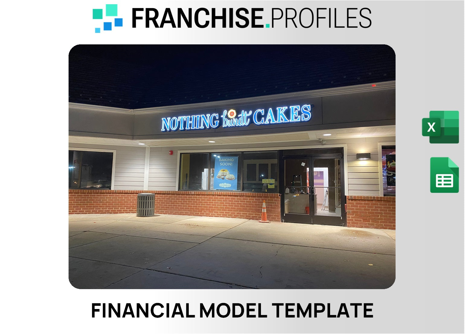 Nothing Bundt Cakes Franchise Financial Model Template – Franchisesbiz.com