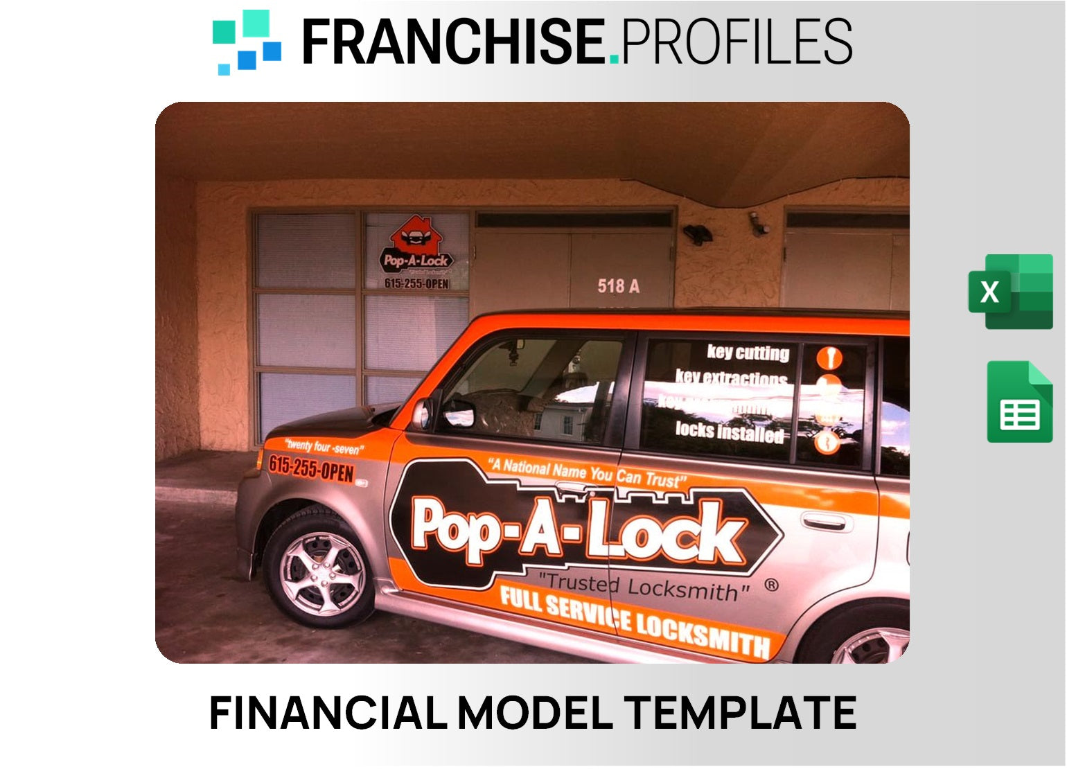 Pop-A-Lock Franchise Financial Model Template – Franchisesbiz.com