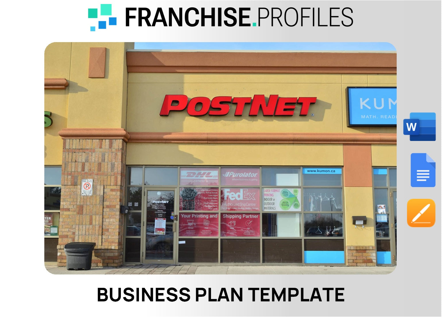 PostNet Franchise Business Plan Template – Franchisesbiz.com