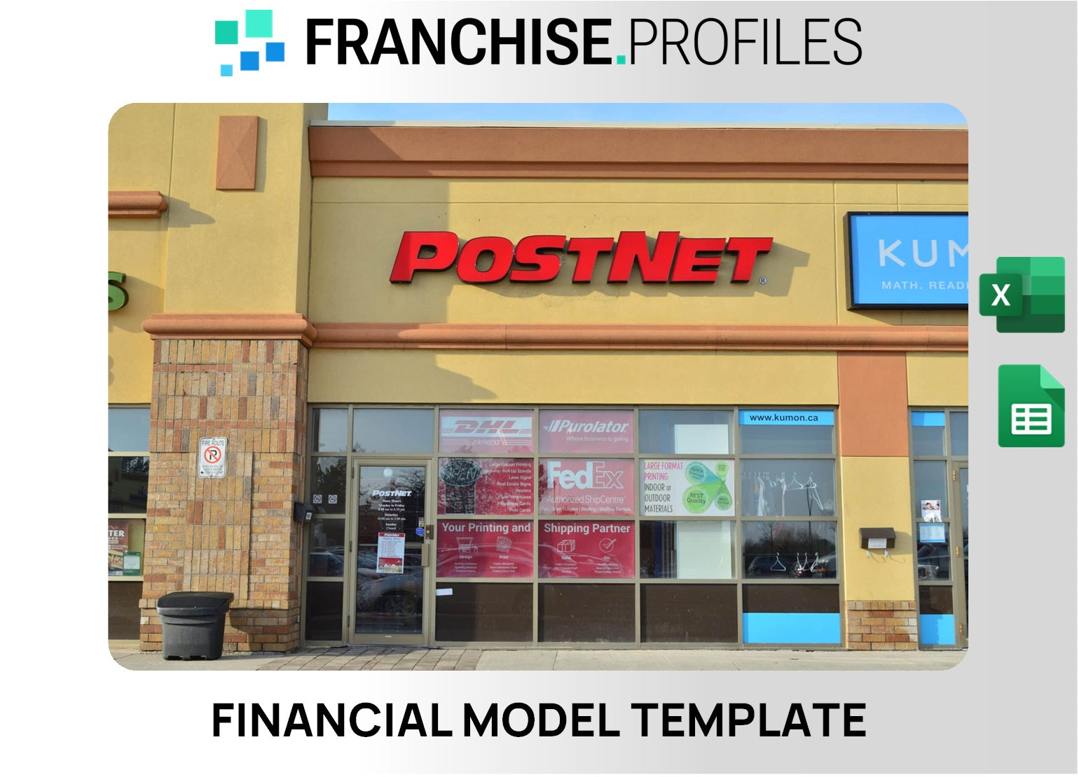 PostNet Franchise Financial Model Template – Franchisesbiz.com