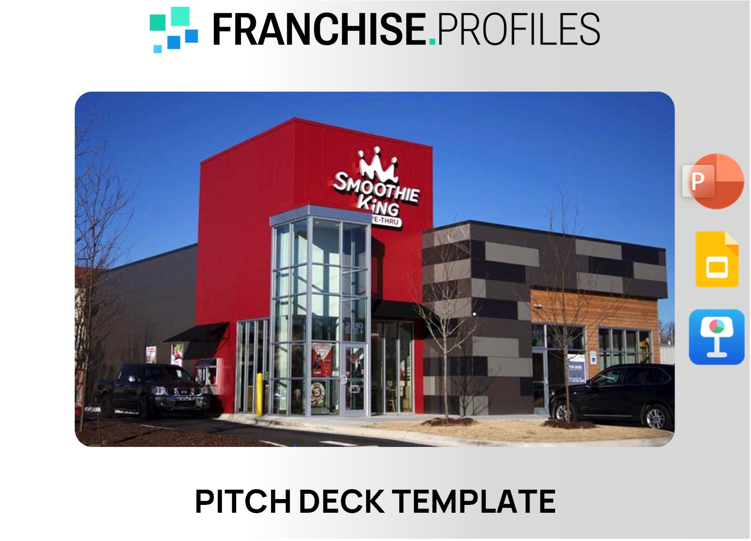 Smoothie King Franchise Pitch Deck Template – Franchisesbiz.com