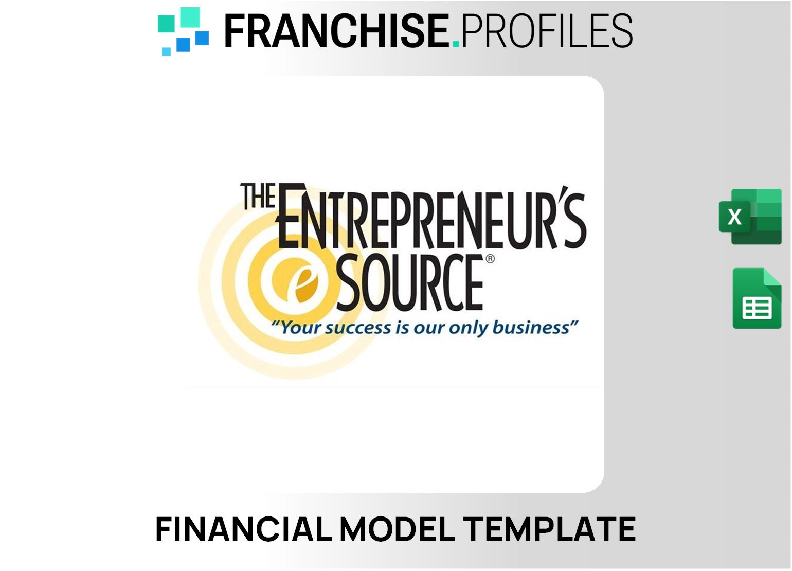 The Entrepreneur's Source Franchise Financial Model Template ...